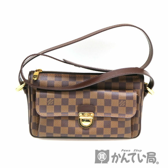 Louis Vuitton | Bags | Louis Vuitton Canvas Gm Ravello Damier Bag Ebene ...